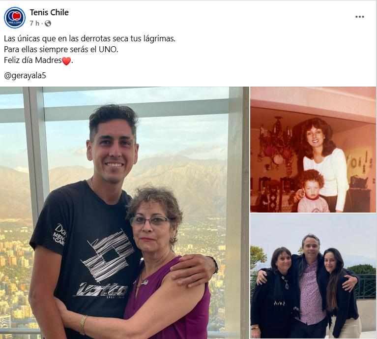 Padre de Alejandro Tabilo encara a su hijo por foto con su madre